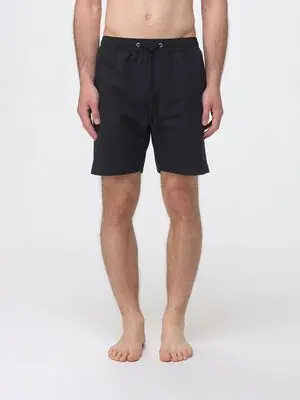 Paul & Shark Boxer Swim Trunks - Black
