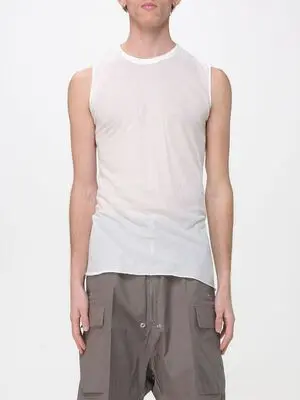 Rick Owens Cotton Tank Top - Milk