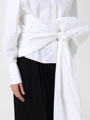 Karl Lagerfeld Draped Bow Detail Shirt