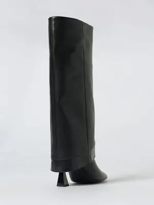 Karl Lagerfeld Leather Tall Boots