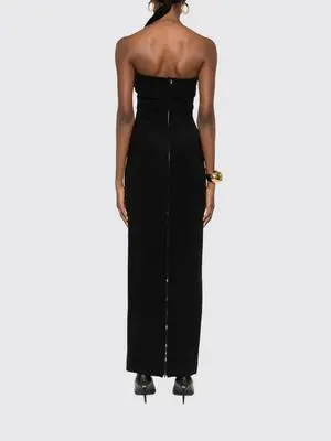 Balmain Strapless Gown With Embellishment