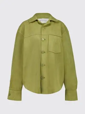 AMI Paris Suede Shirt - Green