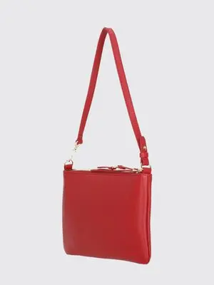 COCCINELLE C-easy Hammered Leather Pouch - Red
