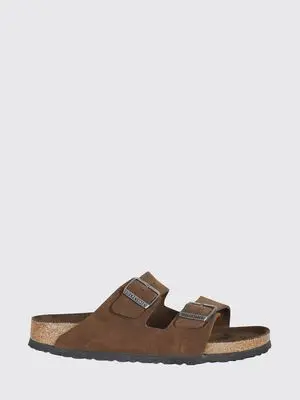 BIRKENSTOCK Arizona Suede Sandals - Brown