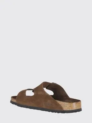 BIRKENSTOCK Arizona Suede Sandals - Brown