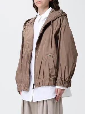 Max Mara Technical Nylon Zip Up Jacket