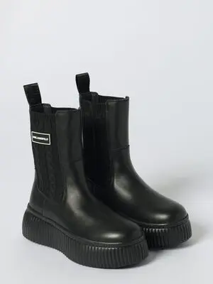 Karl Lagerfeld Leather Chelsea Boots