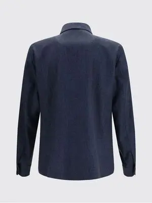 Etro Wool Overshirt With Paisley Motif