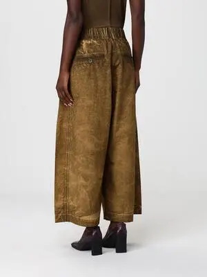 UMA WANG Poetic Culotte Wide Leg Trousers In Viscose Blend