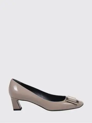 ROGER VIVIER Buckled Court Shoes - Beige