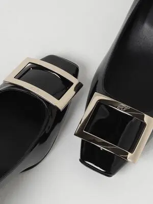 ROGER VIVIER Buckled Court Shoes - Black