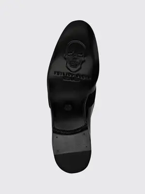 Philipp Plein Patent Leather Loafer With Hexagon