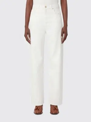 Max Mara Cotton And Linen Trousers - White