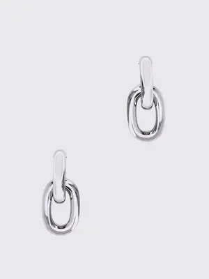 Rabanne Link Earrings - Silver