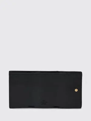 Valentino Garavani Vlogo Signature Grained Leather Wallet - Black