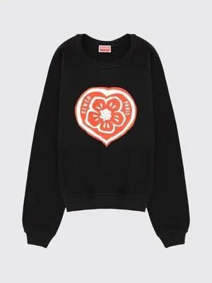 Kenzo Cotton Crewneck Sweatshirt With Logo