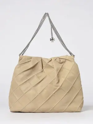 Tory Burch Fleming Quilted Nylon Bag - Beige