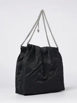 Tory Burch Fleming Quilted Nylon Bag - Black