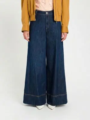 TWINSET Cotton Flare Jeans - Denim