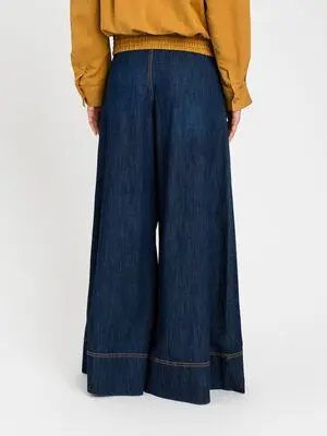 TWINSET Cotton Flare Jeans