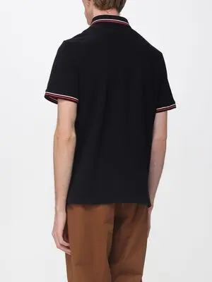 Valentino Garavani Cotton Polo Shirt With Logo - Black