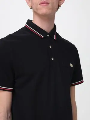 Valentino Garavani Cotton Polo Shirt With Logo - Black