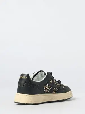 Premiata Embellished Leather Sneakers