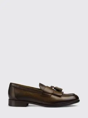 DOUCAL'S Leather Loafers - Brown