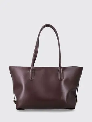 THEMOIRE Tallia Vegan Leather Tote Bag - Ebony