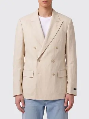 Hugo Double-breasted Linen Blend Blazer