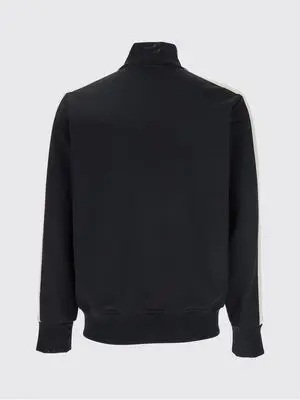Palm Angels High Neck Technical Fabric Track Jacket With Logo