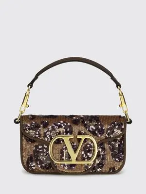 Valentino Garavani Small Embroidered Animalier Locò Bag