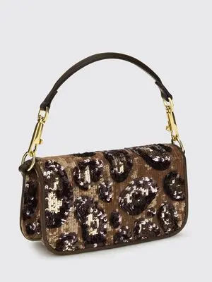 Valentino Garavani Small Embroidered Animalier Locò Bag
