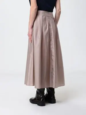 Max Mara Silk Blend Satin Midi Skirt