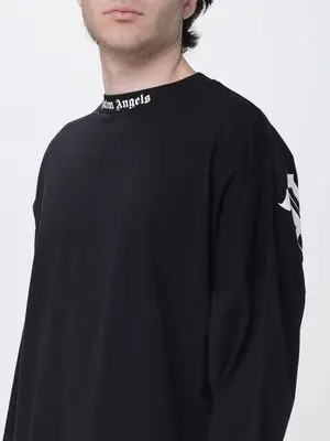 Palm Angels Cotton T-shirt With Logo