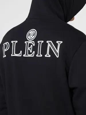 Philipp Plein Cotton Hoodie With Logo