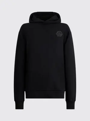 Philipp Plein Cotton Hoodie With Logo