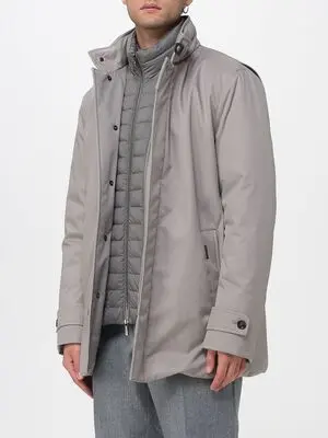 MOORER Coat - Grey