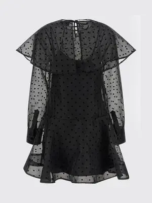 GANNI Polka Dot Tulle Dress