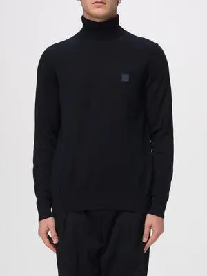 BOSS High Neck Jumper - Blue