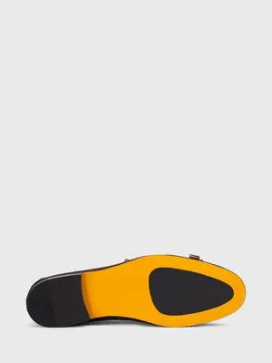 DOUCAL'S Suede Monk Strap Loafers
