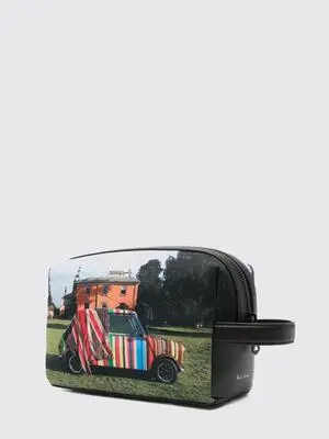 Paul Smith Mini At Langar Hall Print Travel Case In Recycled Polyester