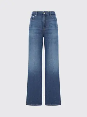 GANNI Organic Cotton Denim Straight Leg Jeans