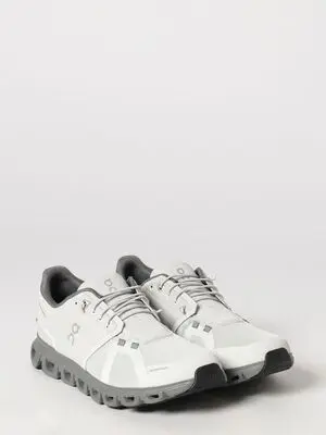On Cloud 6 Lightweight Mesh Sneakers - Grey