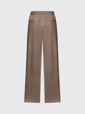 Brunello Cucinelli Cotton And Silk Blend Jogging Trousers - Brown