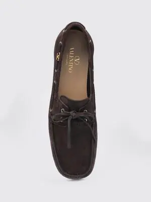 Valentino Garavani Suede Boat Loafer