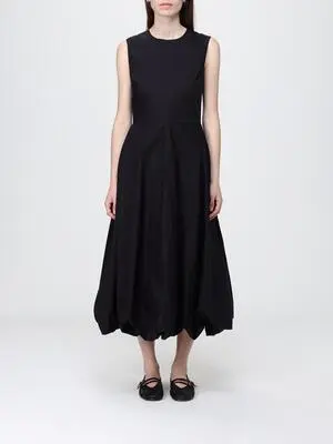 MEIMEIJ Midi Dress In Cotton - Black