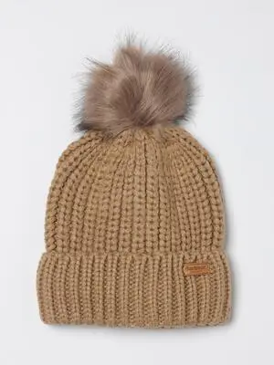 Barbour Pom Pom Beanie - Camel