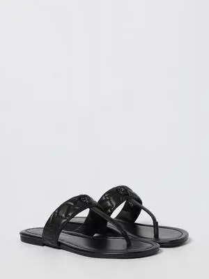 Kurt Geiger Quilted Thong Sandals