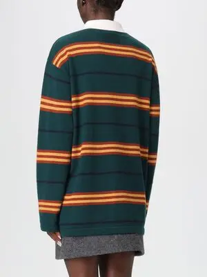 Guest In Residence Striped Polo Shirt